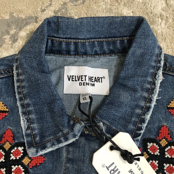Velvet Heart | Jackets & Coats | Nwt Velvet Heart Womens Floral ...
